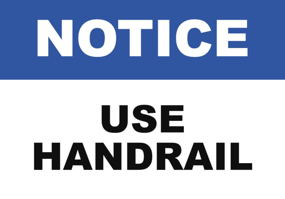 Notice Sign Template