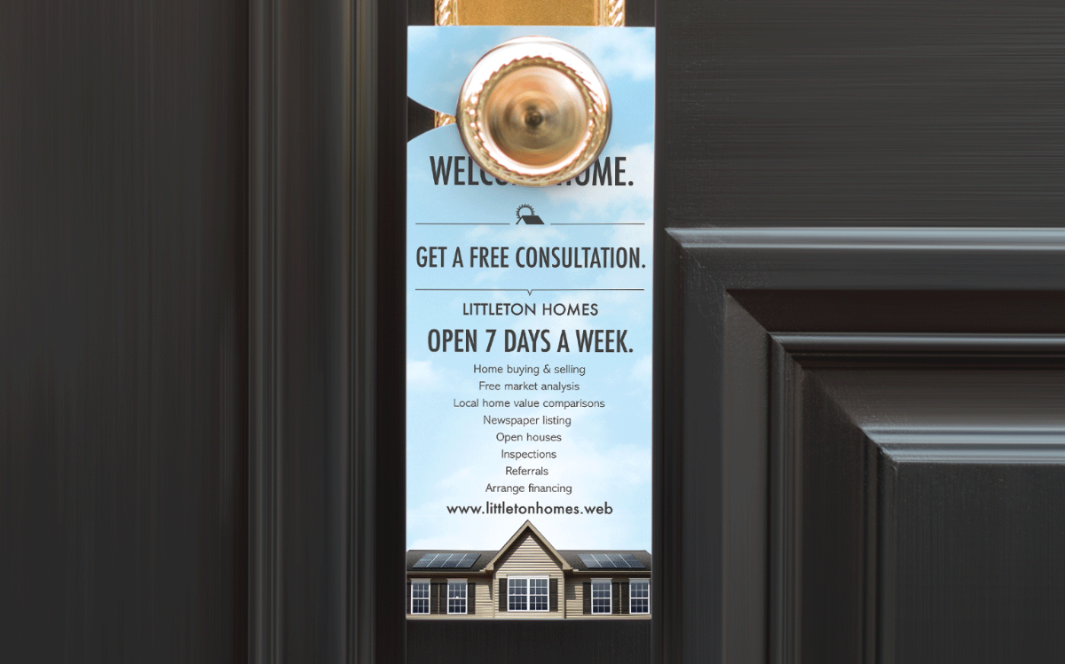 Custom Door Hanger Printing - 25% OFF + FREE SHIPPING OVER $75!*