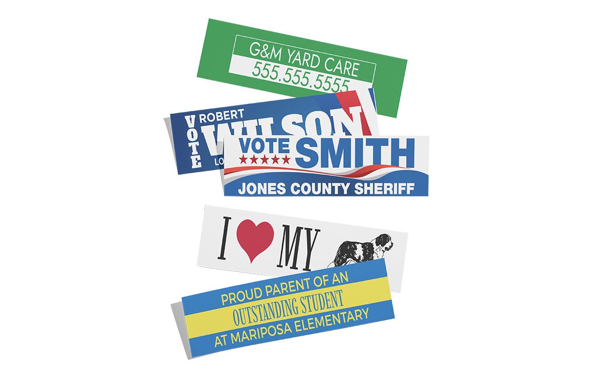 Custom Bumper Stickers | 25% OFF Stickers