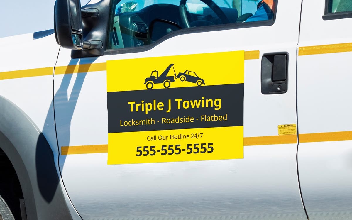 Custom Car Door Decals