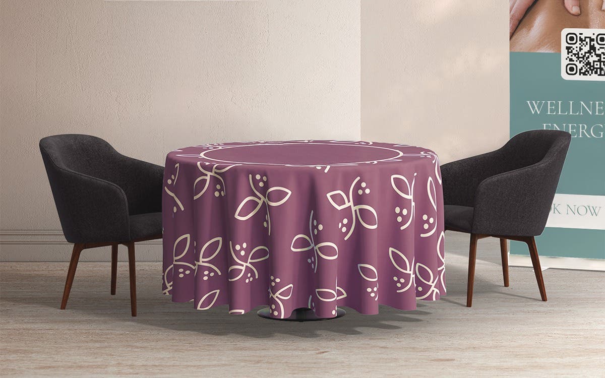 Custom Round Tablecloths