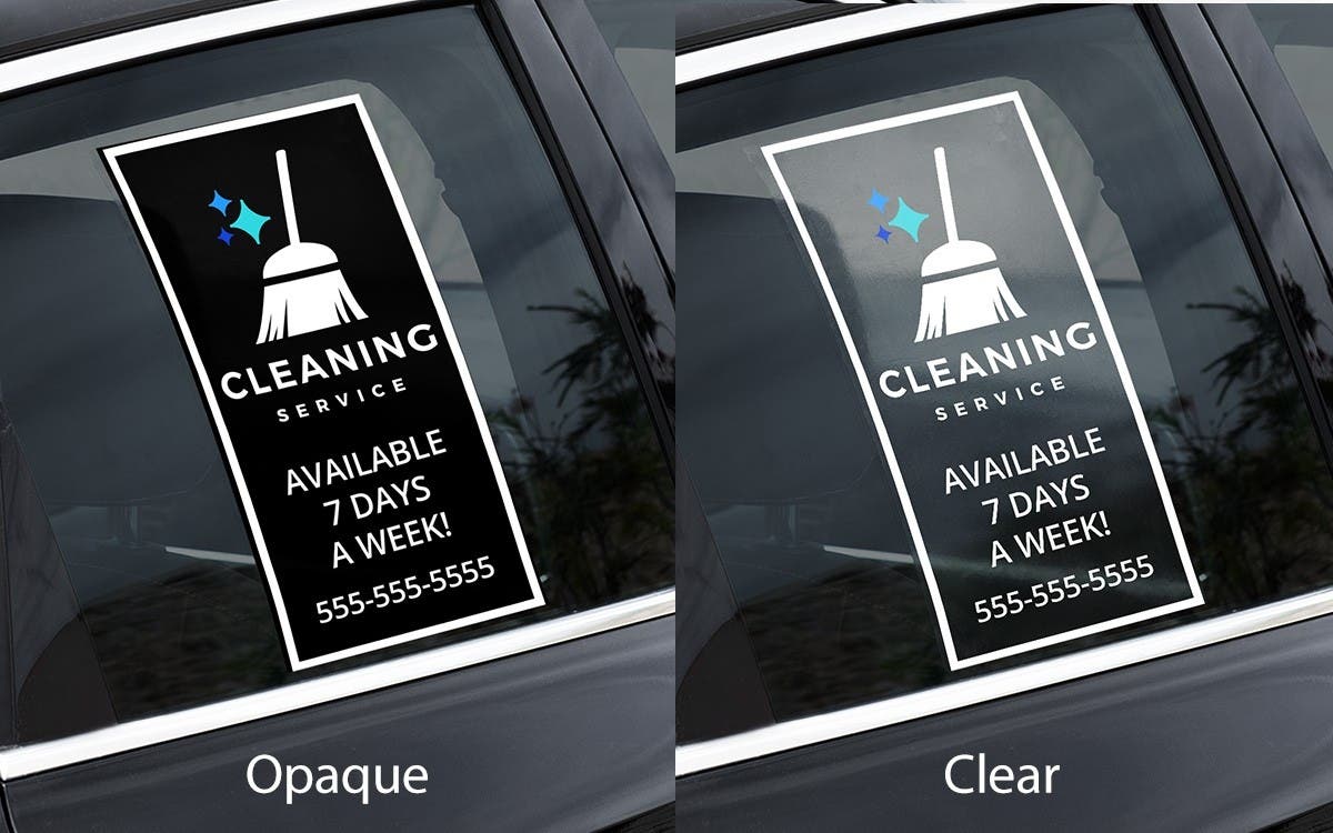 Custom Car Window Decals