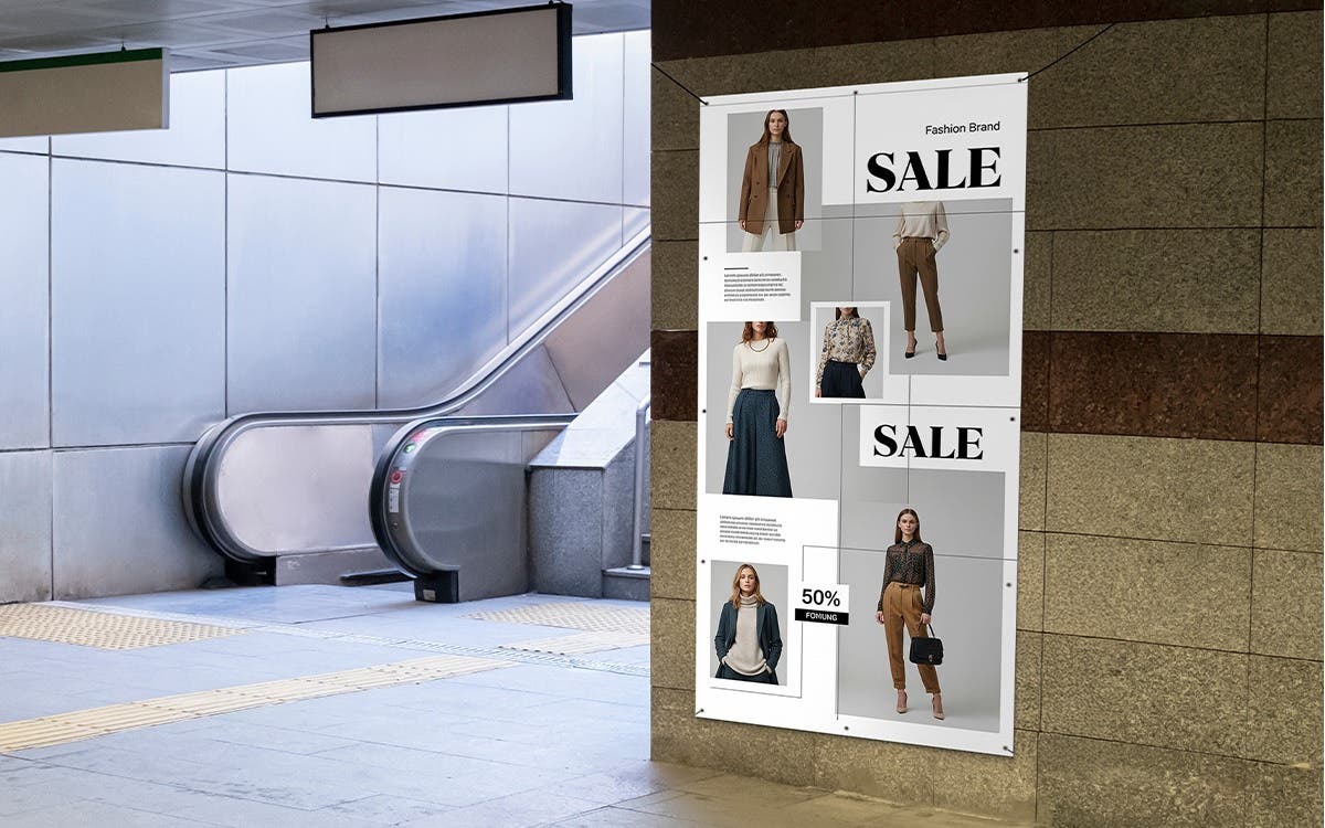 Custom Vertical Banners