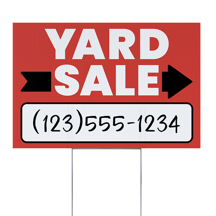 Custom Yard Signs & Lawn Signs | 25% OFF + SHIPS NEXT DAY!