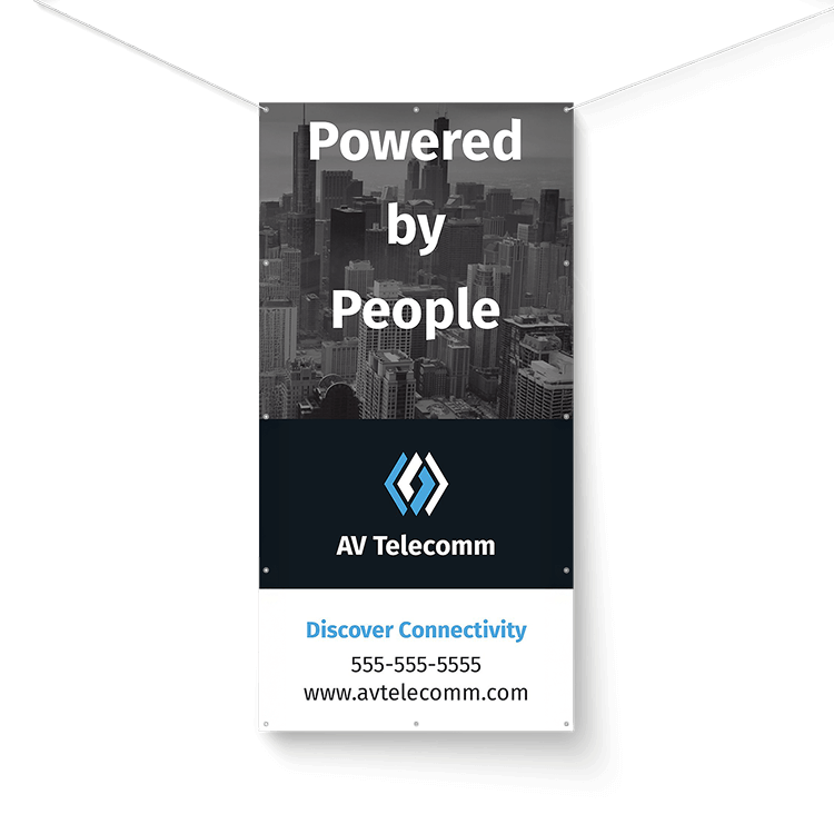 Custom Vertical Banners