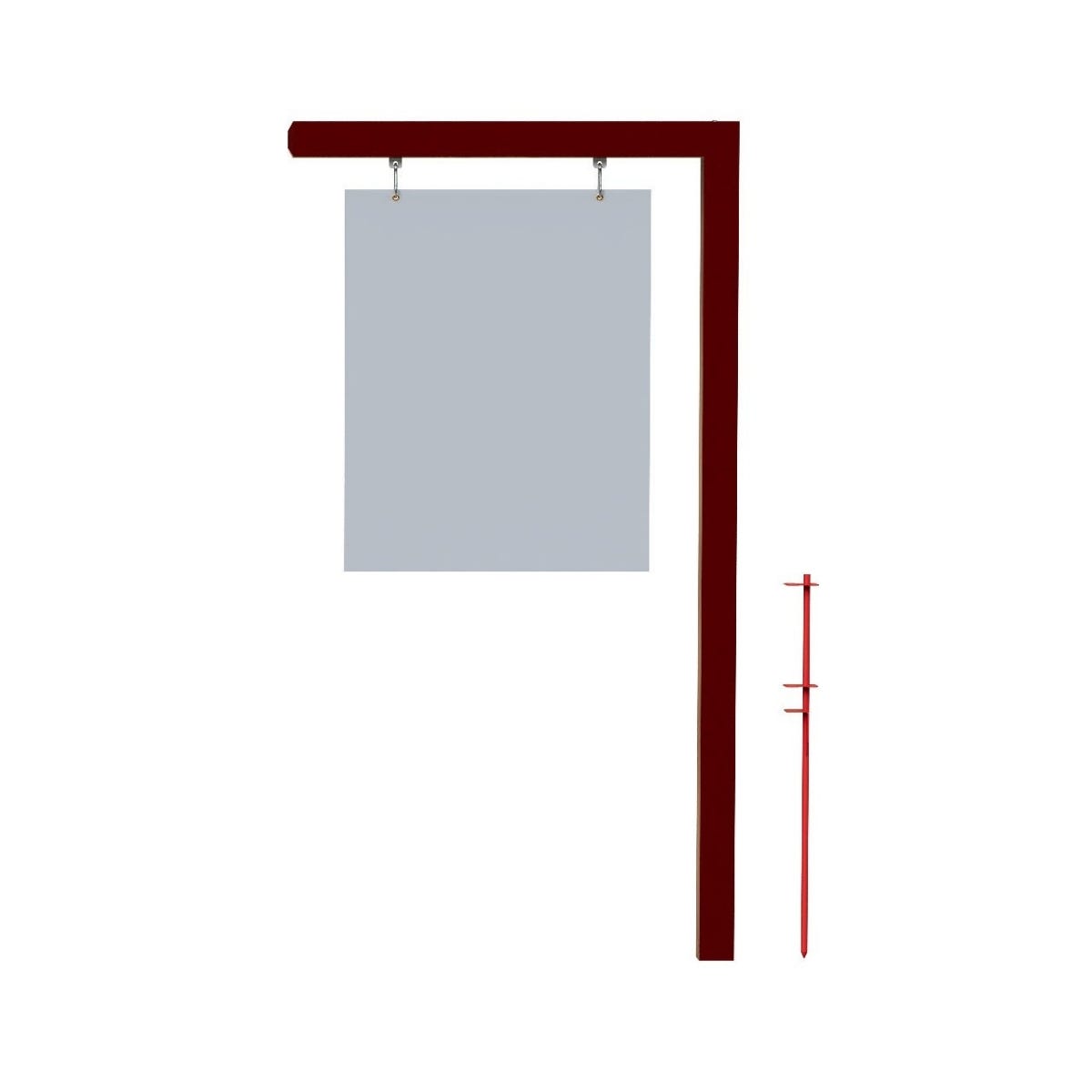 Uptown Aluminum Post