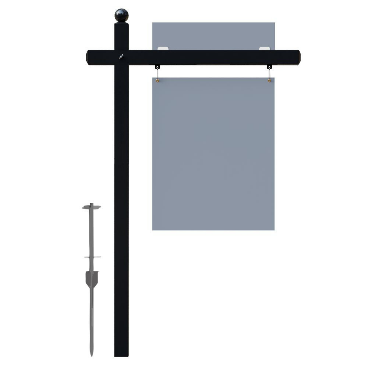 Aluminum Colonial Post