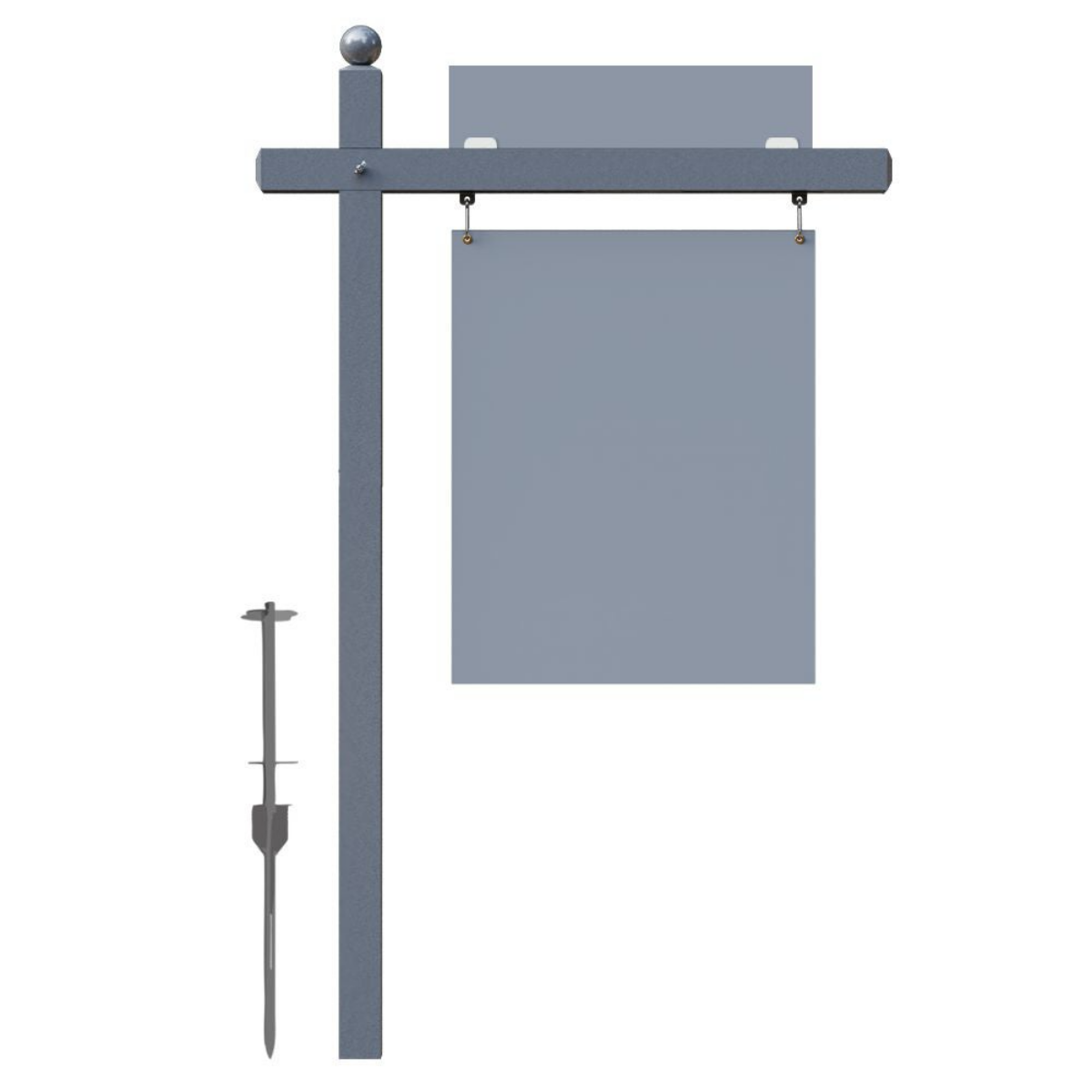 Aluminum Colonial Post
