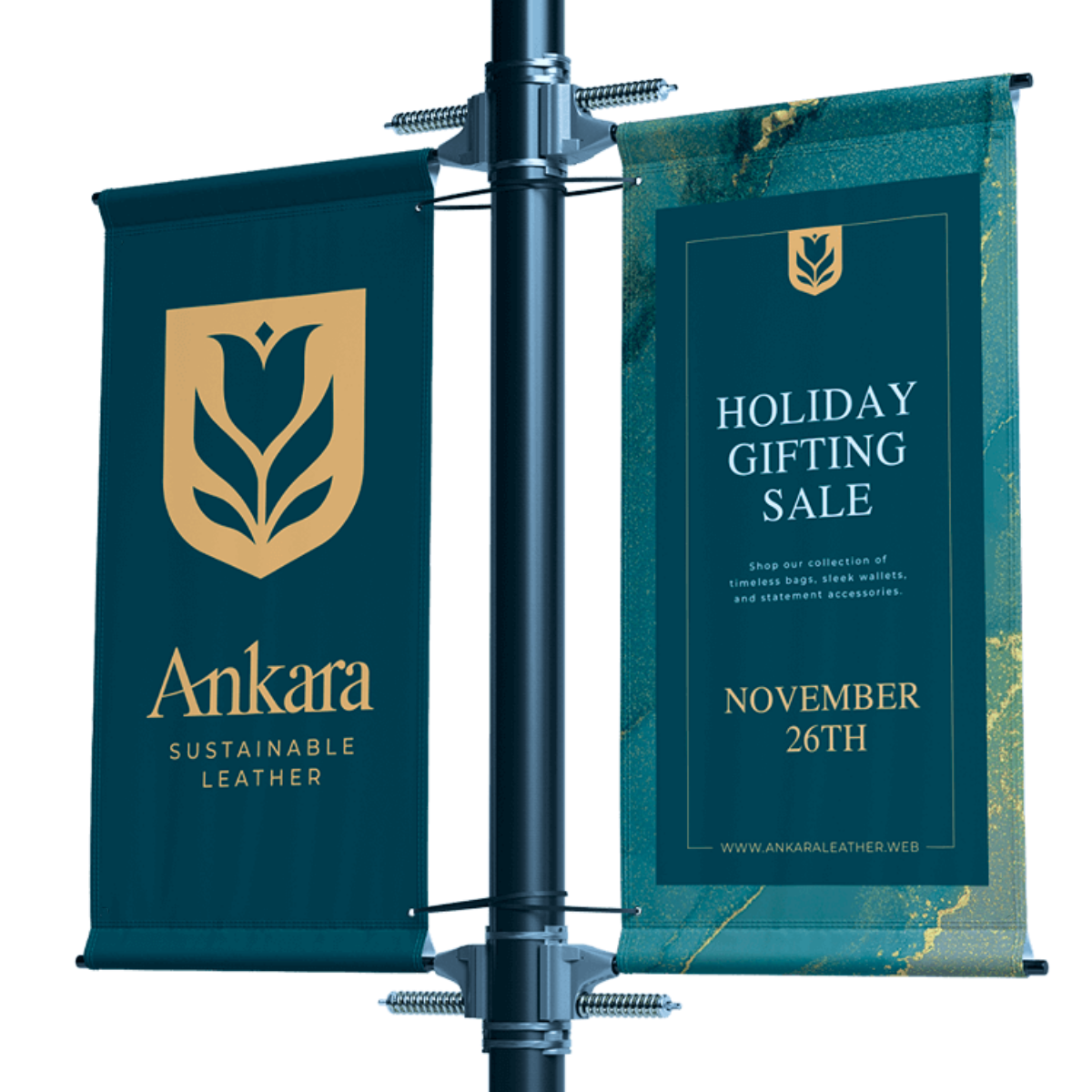 Custom Pole Banners - 20% OFF + SHIPS NEXT DAY!
