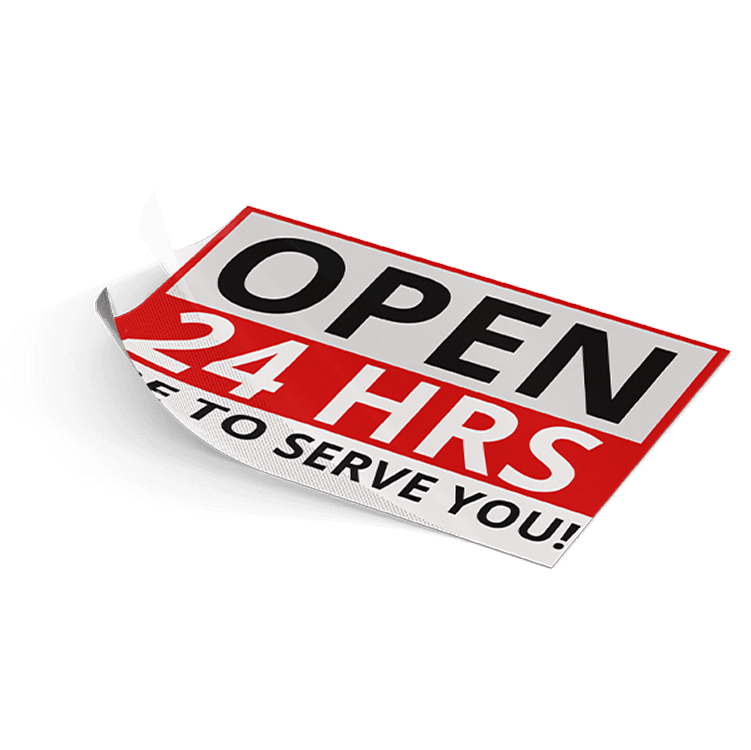 Custom Window Clings | 20% OFF