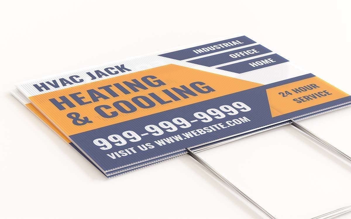$1 Yard Sign Samples - Try Before You Bulk Buy | 25% OFF + SHIPS NEXT DAY!