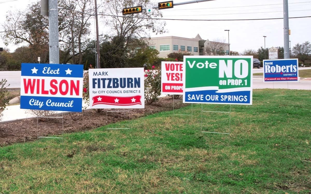 Custom Yard Signs & Lawn Signs | BuildASign