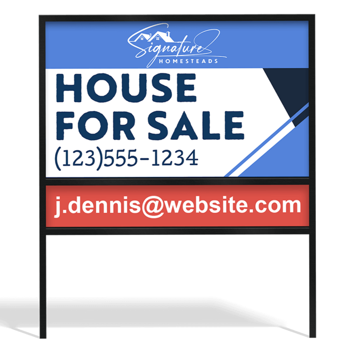 Real Estate Signs & Riders | 25% OFF + SHIPS NEXT DAY!