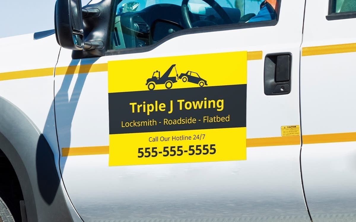Custom Car Door Decals