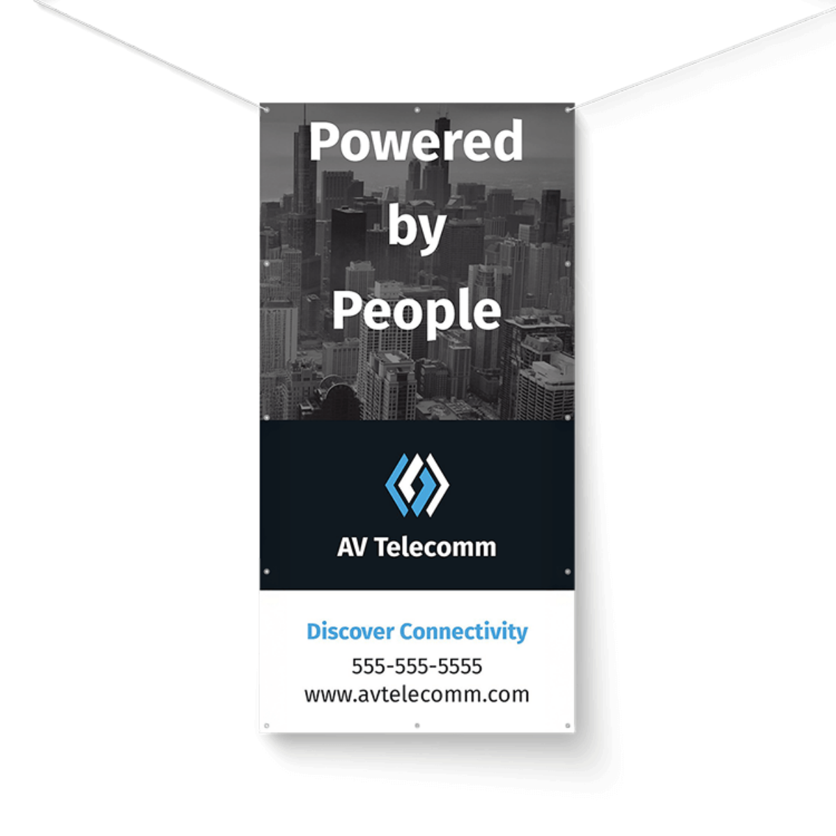 Custom Vertical Banners