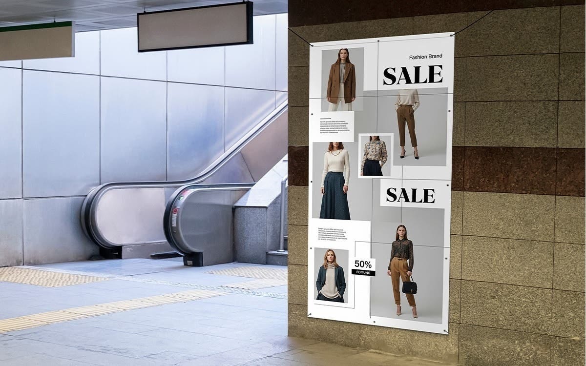 Custom Vertical Banners