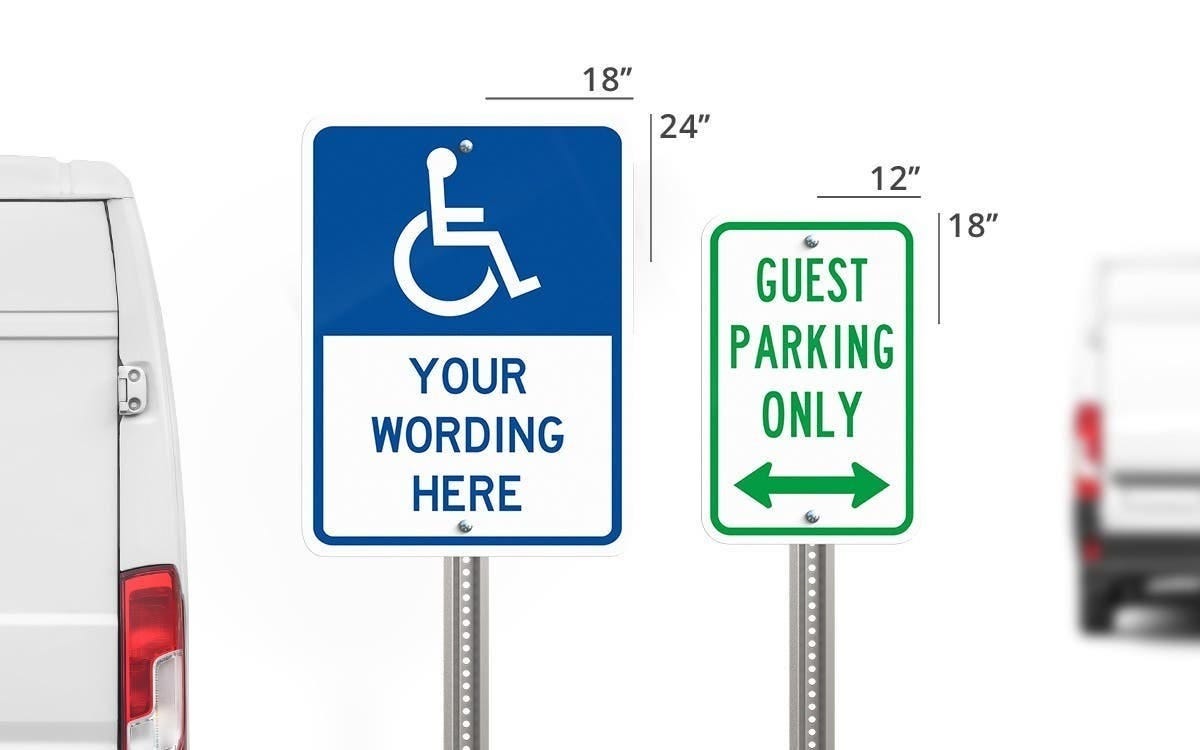 Custom Parking Signs - No Parking Signs | 20% OFF!