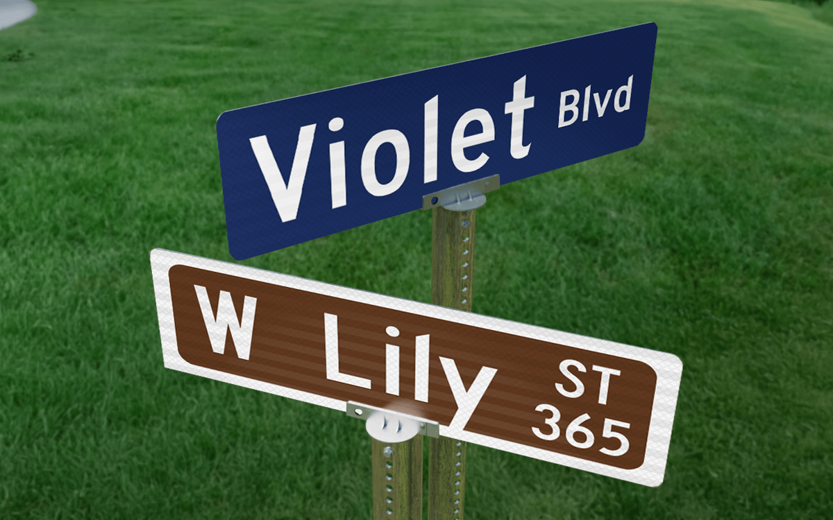 Custom Street Signs & Personalized Street Signs | 25% OFF