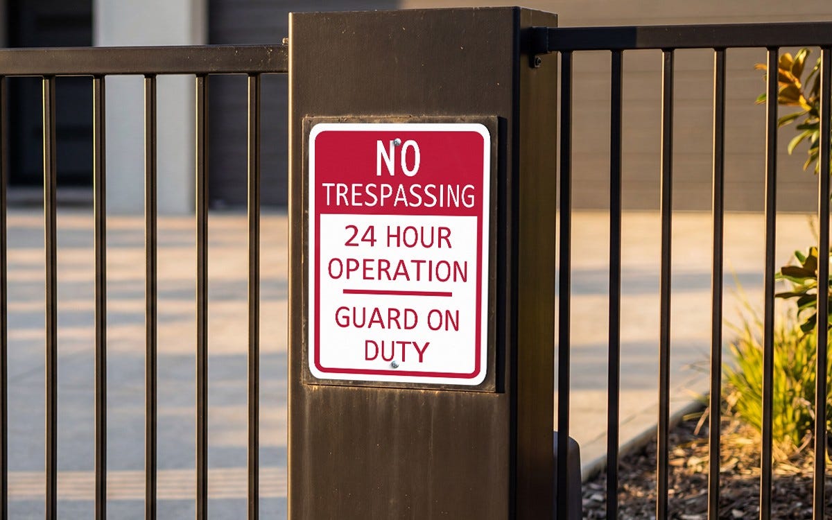 Custom Private Property Signs Printing | BuildASign.com