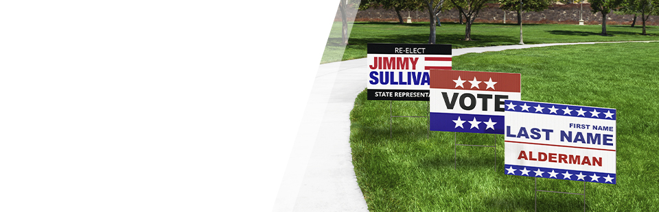 Custom Political Signs | 20% OFF + FREE Shipping!25