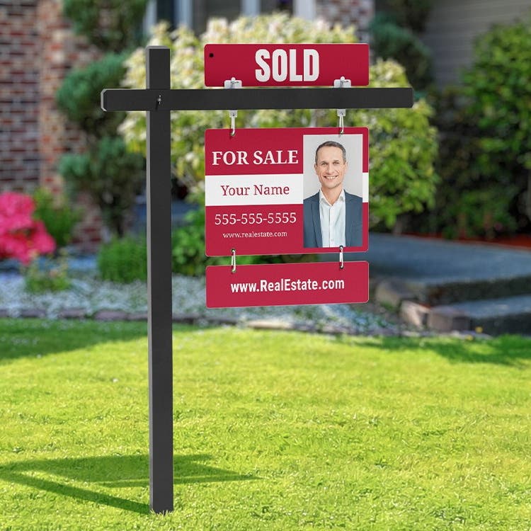 Real Estate Signs & Riders | 25% OFF + SHIPS NEXT DAY!